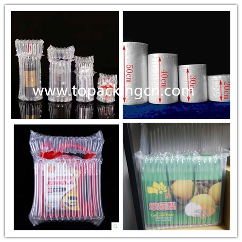 Shock Proof Inflatable Packaging Bags 37x14.5x10cm Transparent Color